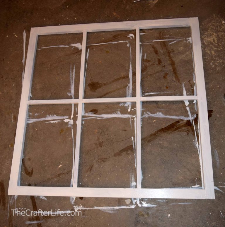 DIY Decorative Rustic Window – The Crafter Life